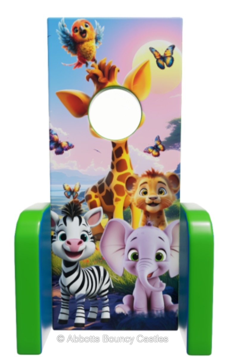 Jungle Photo Prop Board - Bouncy Castle, Disco Dome, Soft Play, Slides ...
